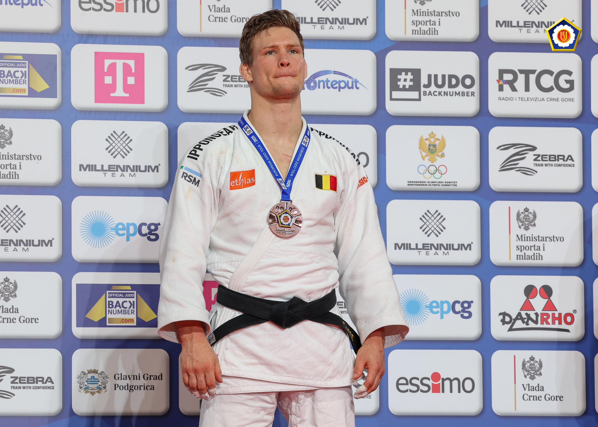 Matthias Casse décroche le bronze à l’Euro de judo