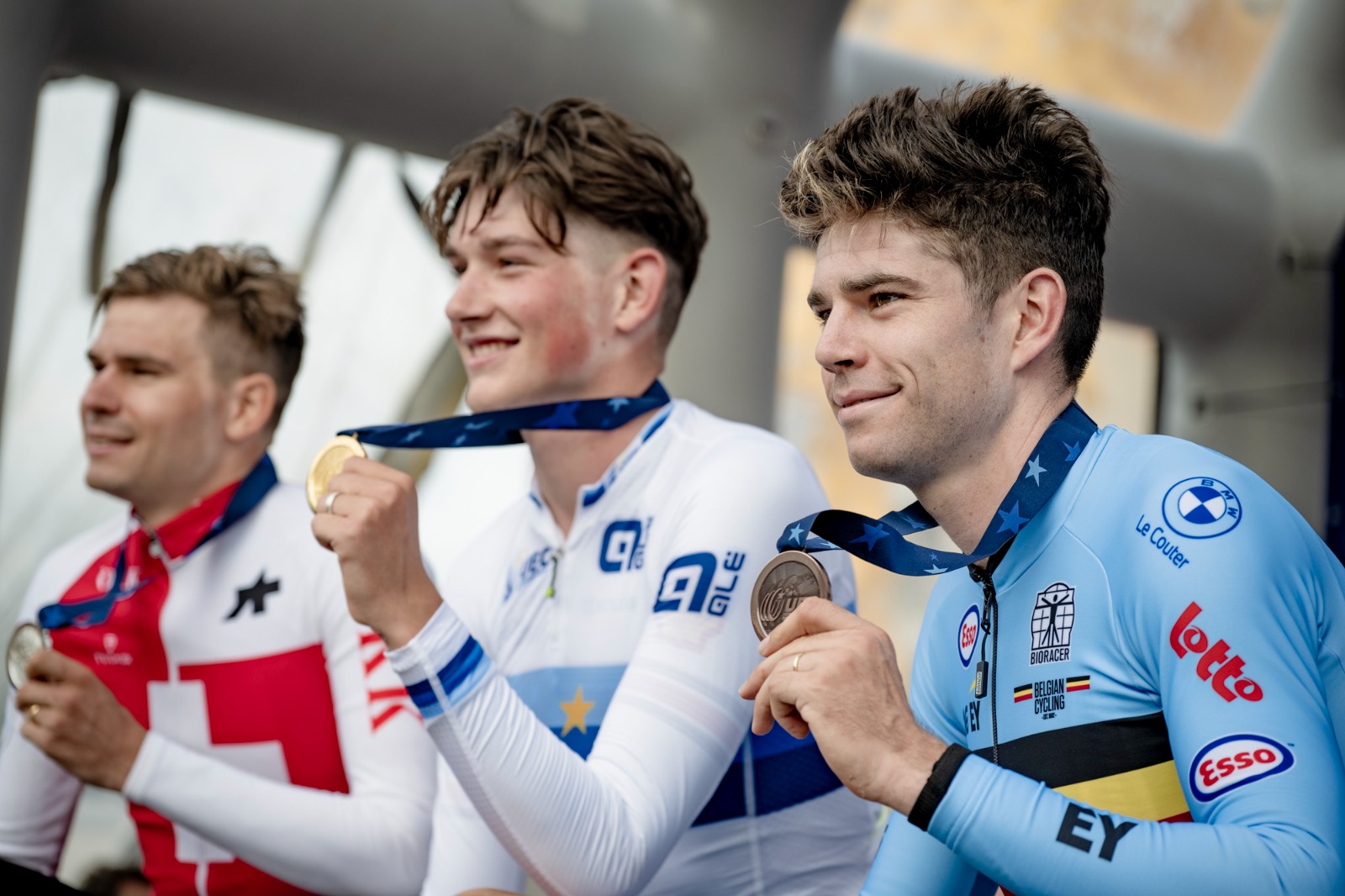 Bronze pour Wout aux Championnats d'Europe de contre-la-montre